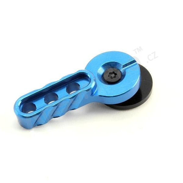 CNC selector lever for M4 - blue – ForAirsoft