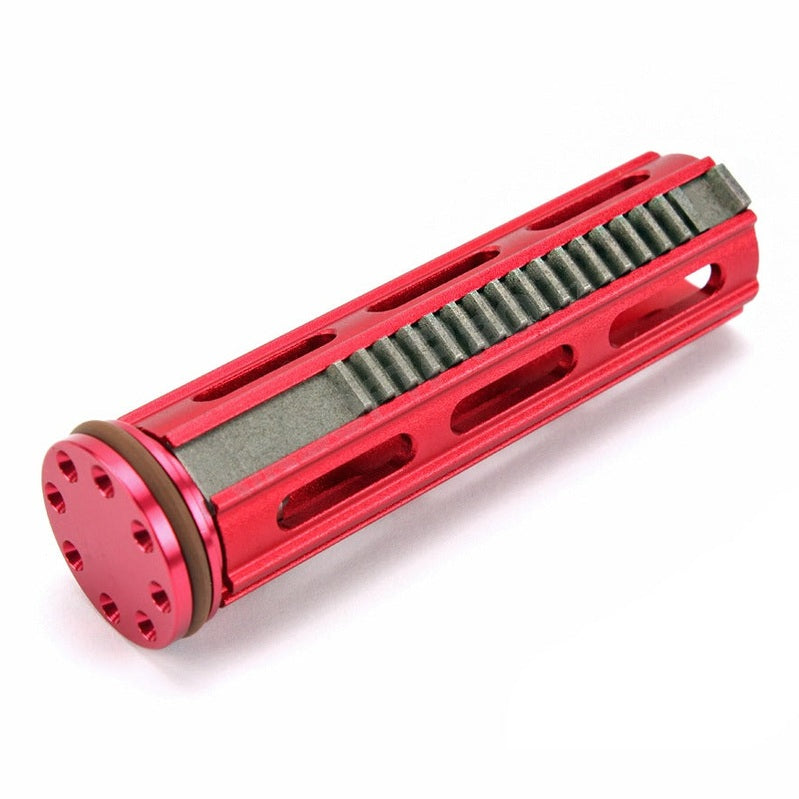 Aluminium 19 metal teeth piston + piston head for SVD, SR25, L85 ...